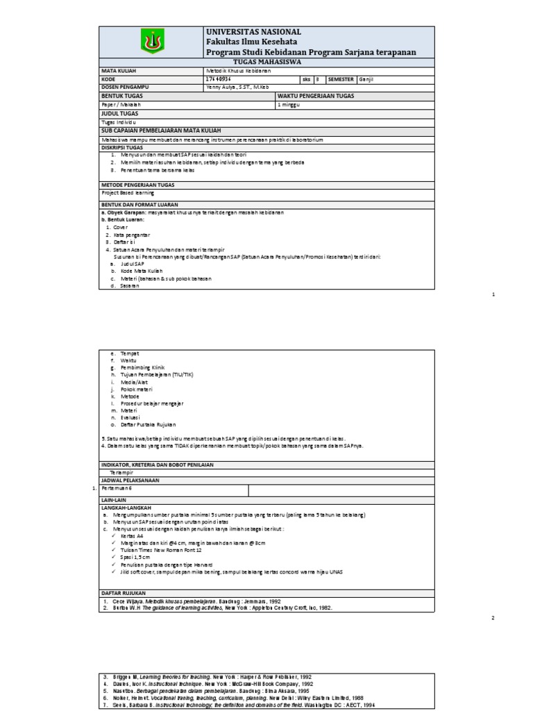 Tugas Individu 1 | PDF