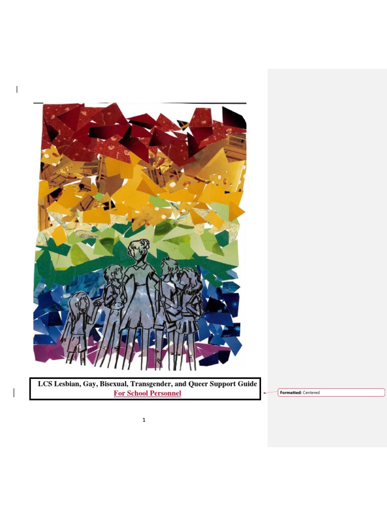 LCS LGBTQ+ Support Guide for Schools | PDF | Equal Protection Clause ...