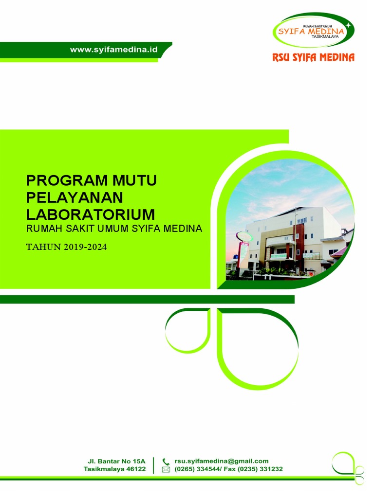 01 Sampul Program Mutu Pelayanan Laboratorium | PDF | Pengelolaan Keuangan & Uang