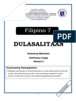 Balitaan Iskrip Sample Script For Newscasting in Filipino | PDF