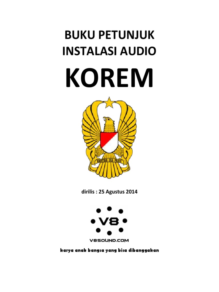 Panduan Singkat V8 Korem | PDF