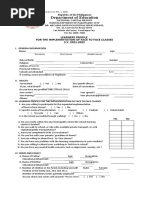 Guidance Office Individual Inventory Form | PDF
