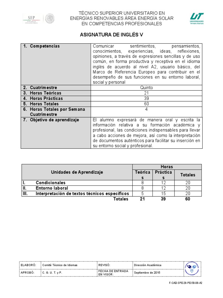 Ingles V | PDF | Aprendizaje | Multimedia
