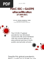 Peac Certification Peac Official Website | PDF | Certification | Schools