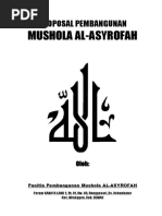 Proposal Pembangunan Mushola | PDF
