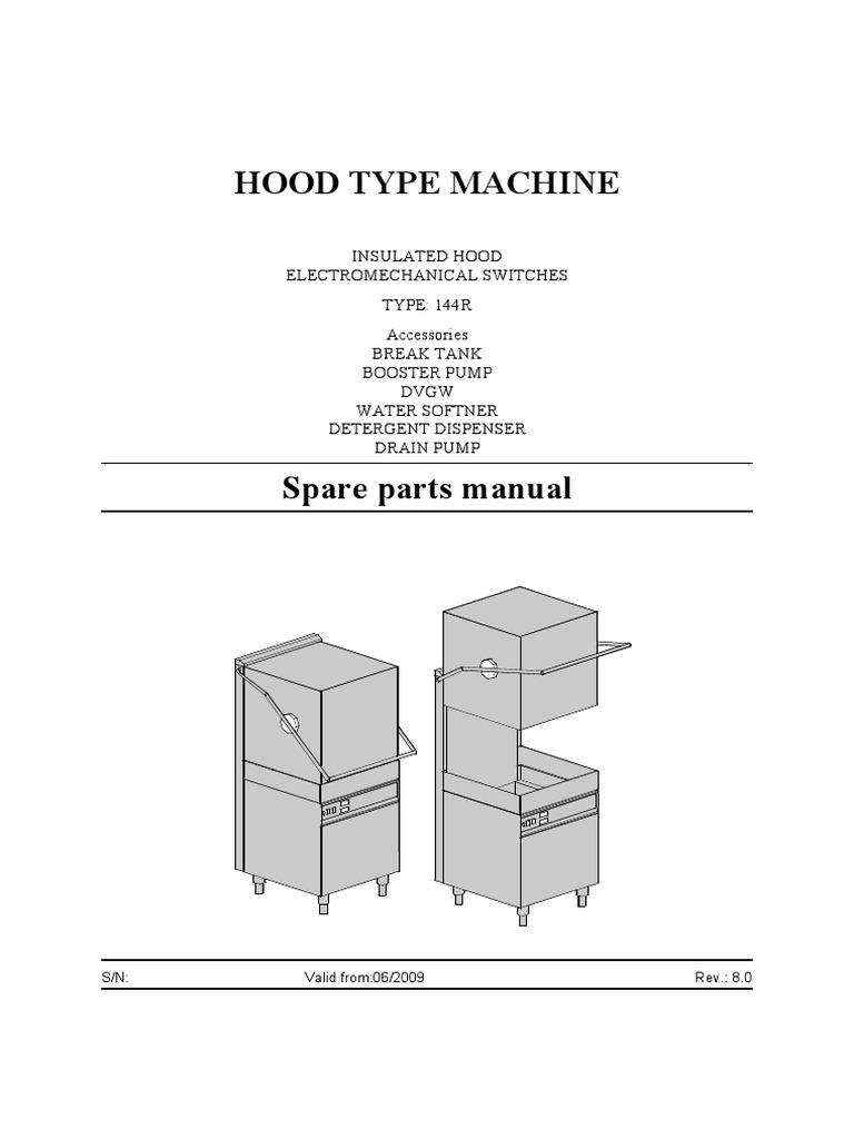 Hood Type Machine | PDF
