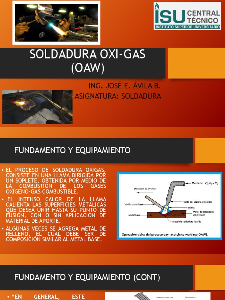 Fundamentos y equipamiento básico de la soldadura oxi-gas | PDF | Construcción | Soldadura