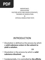 Tablet Dissolution Test Procedure | PDF
