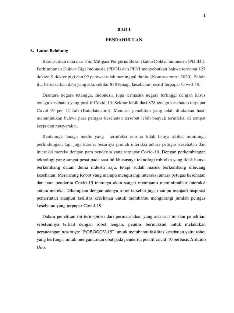 Proposal Robot | PDF