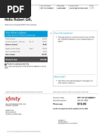 Att Wireless Bill Template | PDF