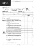 Pre-Action System Testing Procedure | PDF | Fire Sprinkler System | Valve