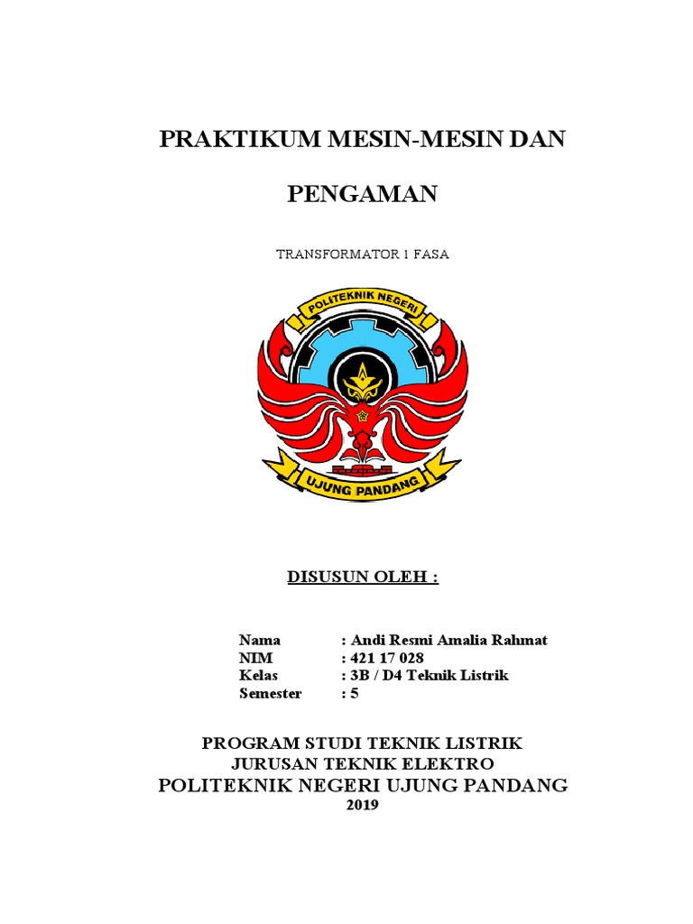 TP Praktikum 6 Transformator 1 Phasa | PDF