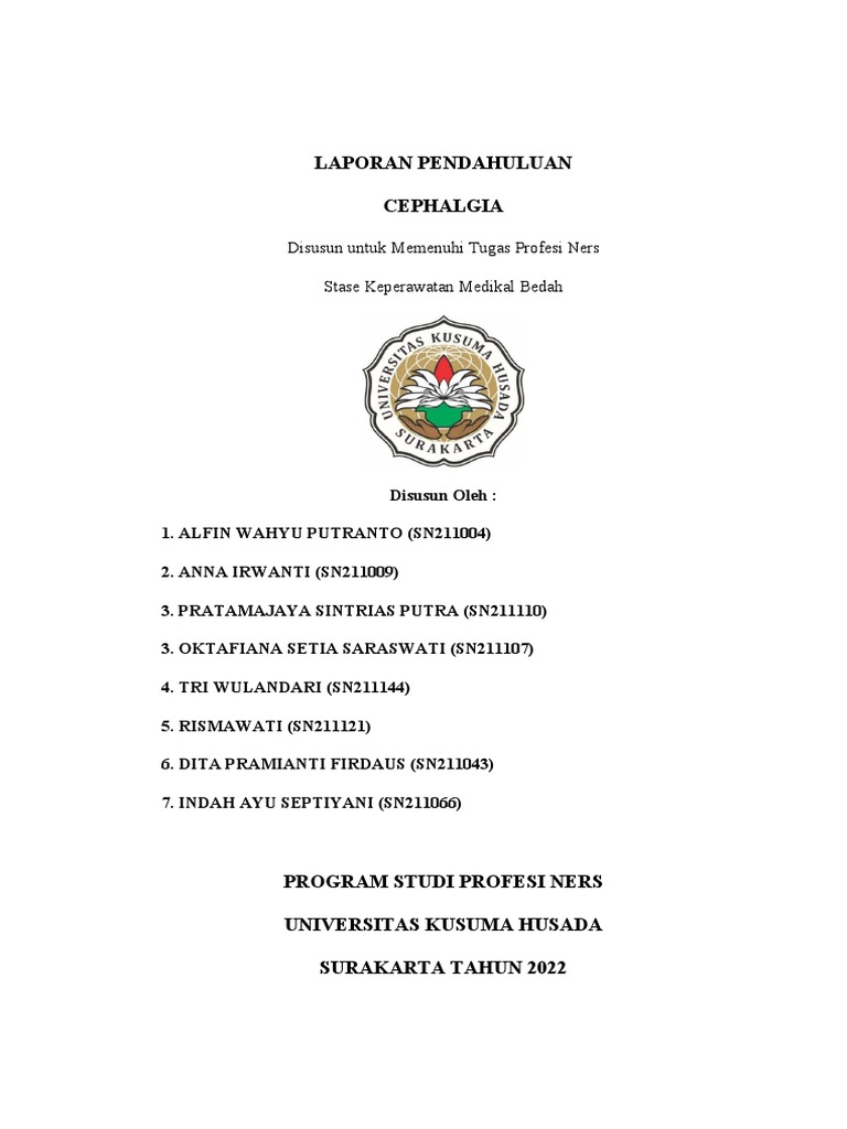 LP Kelompok (Cephalgia) | PDF