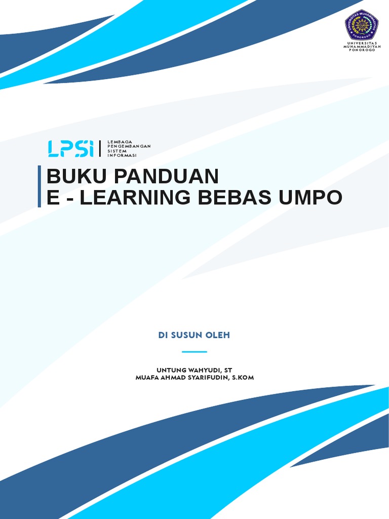 Ayusita - Cover Pedoman E-Learning | PDF
