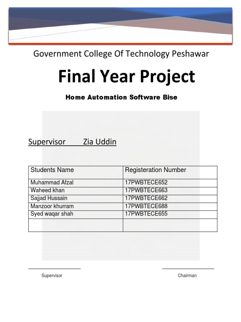 Project Title Page | PDF