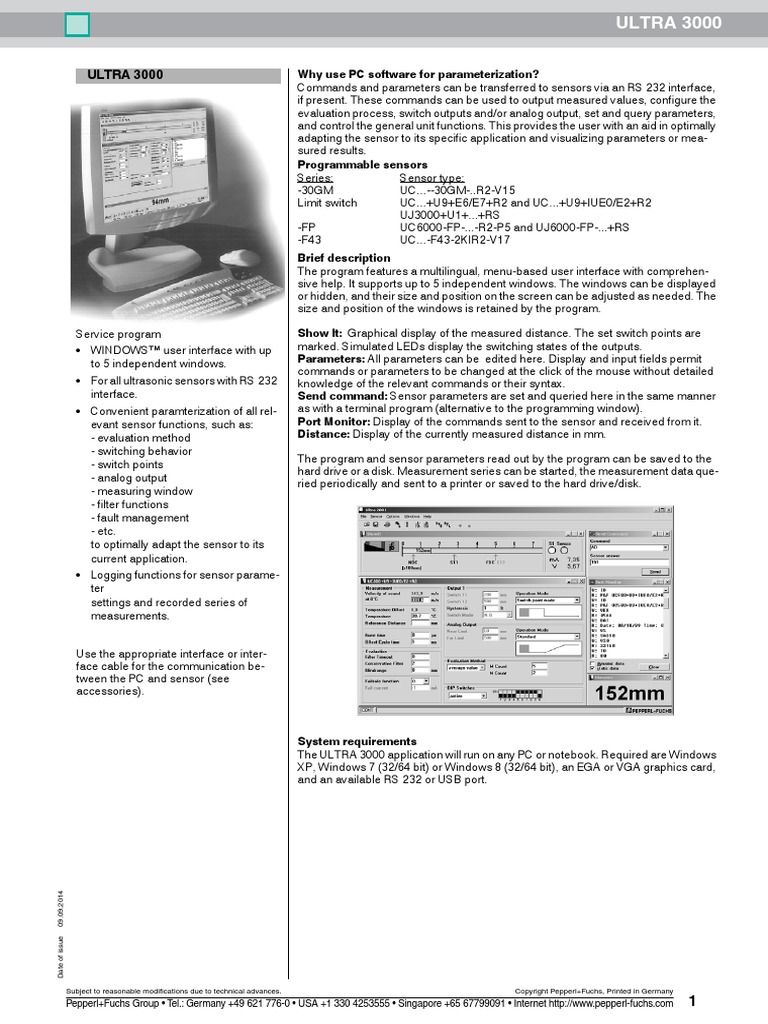 ULTRA 3000: Subject To Reasonable Modifications Due To Technical ...