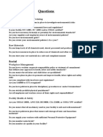 SCAN Security Audit Questions Pre Audit Checklist | PDF | Closed ...