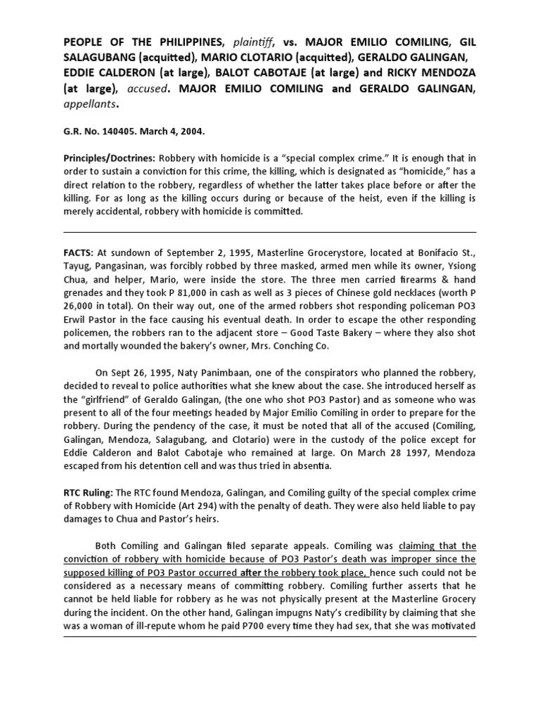 2 People vs. Comiling | Download Free PDF | Conspiracy (Criminal ...