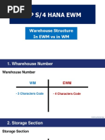 SAP EWM Storage Sections Overview | PDF | Warehouse | Commercial Buildings