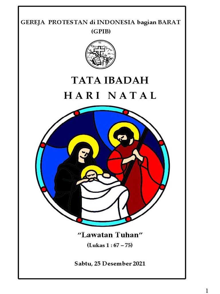 Tata Ibadah Natal 25.12.2021 Ok | PDF