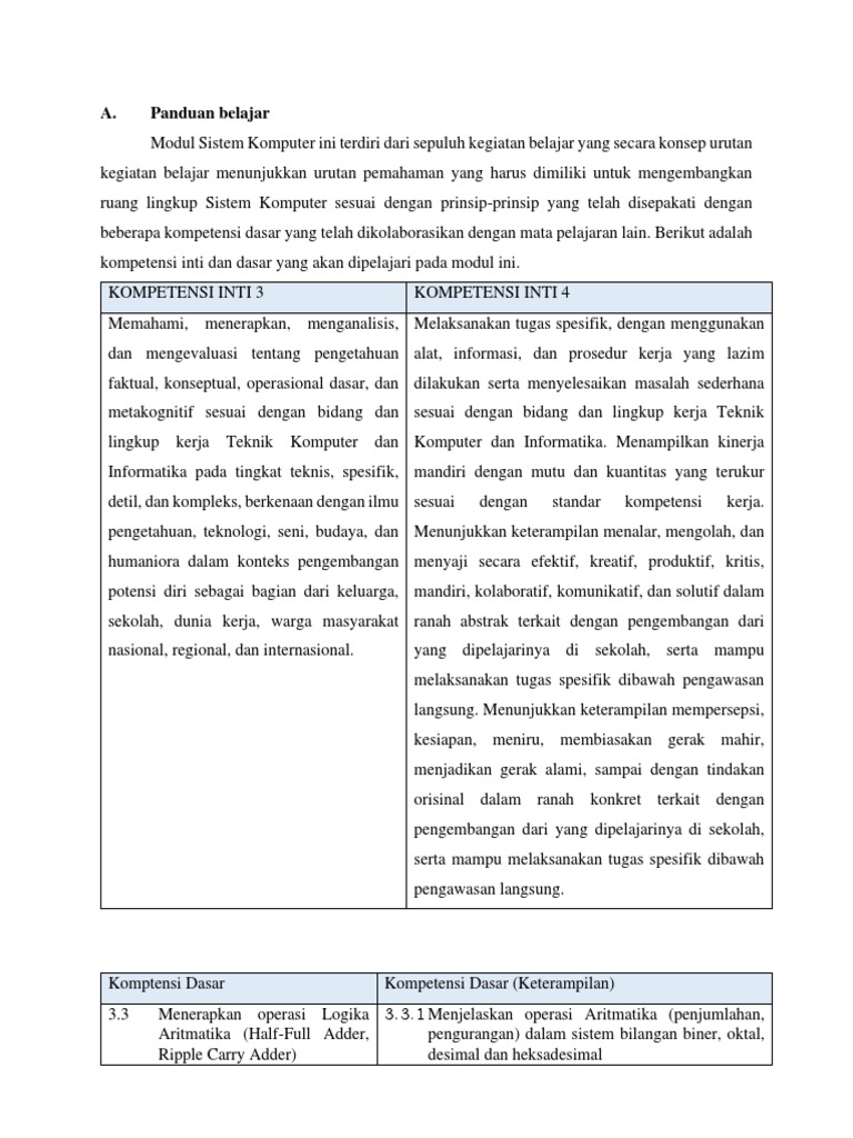 Operasi Logika Aritmatika | PDF | Metode & Bahan Ajar