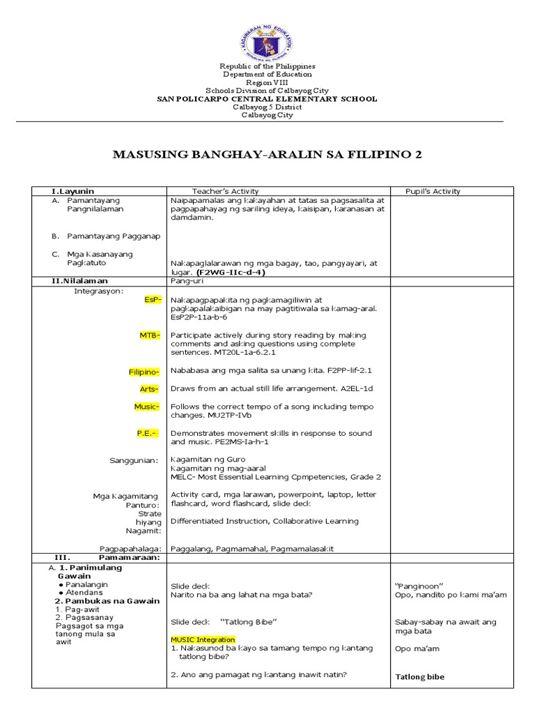 Cot Fil Pang Uri2 | PDF