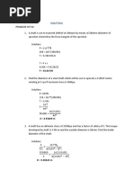 Machine Design Problems With Solutions | PDF | Belt (Mechanical ...