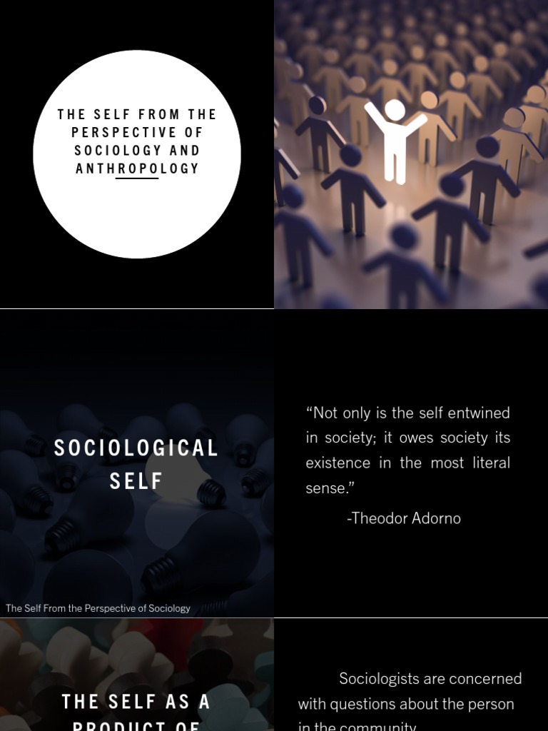 The Self From The Perspective of Sociology | PDF | Sociology | Self