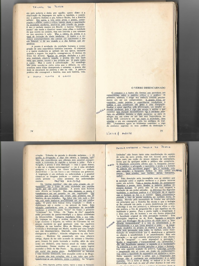 O Verbo Desencarnado Octavio Paz | PDF