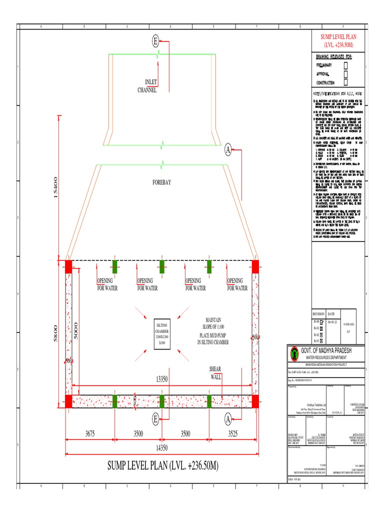 Pump House - Drawings-1-14 | PDF