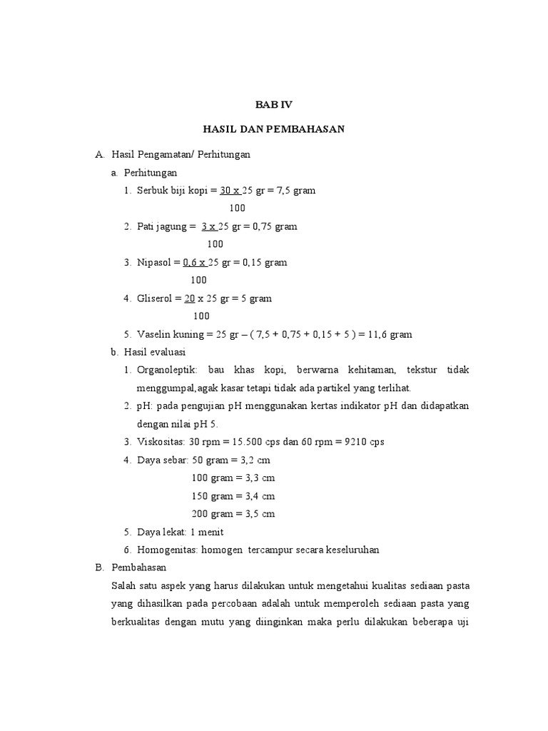 Bab 4 Fts Pasta | PDF