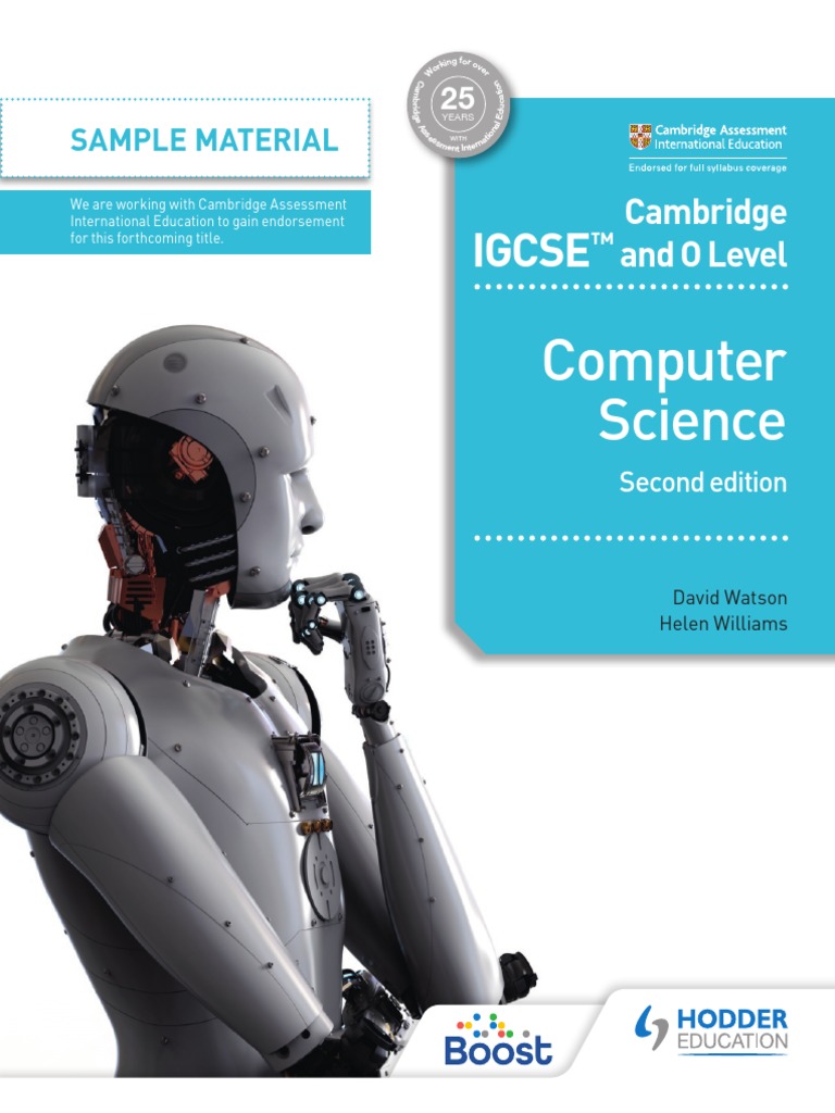 Sample Camb Igcse Co Sci 001-013-So PDF | PDF | Binary Coded Decimal | Computing