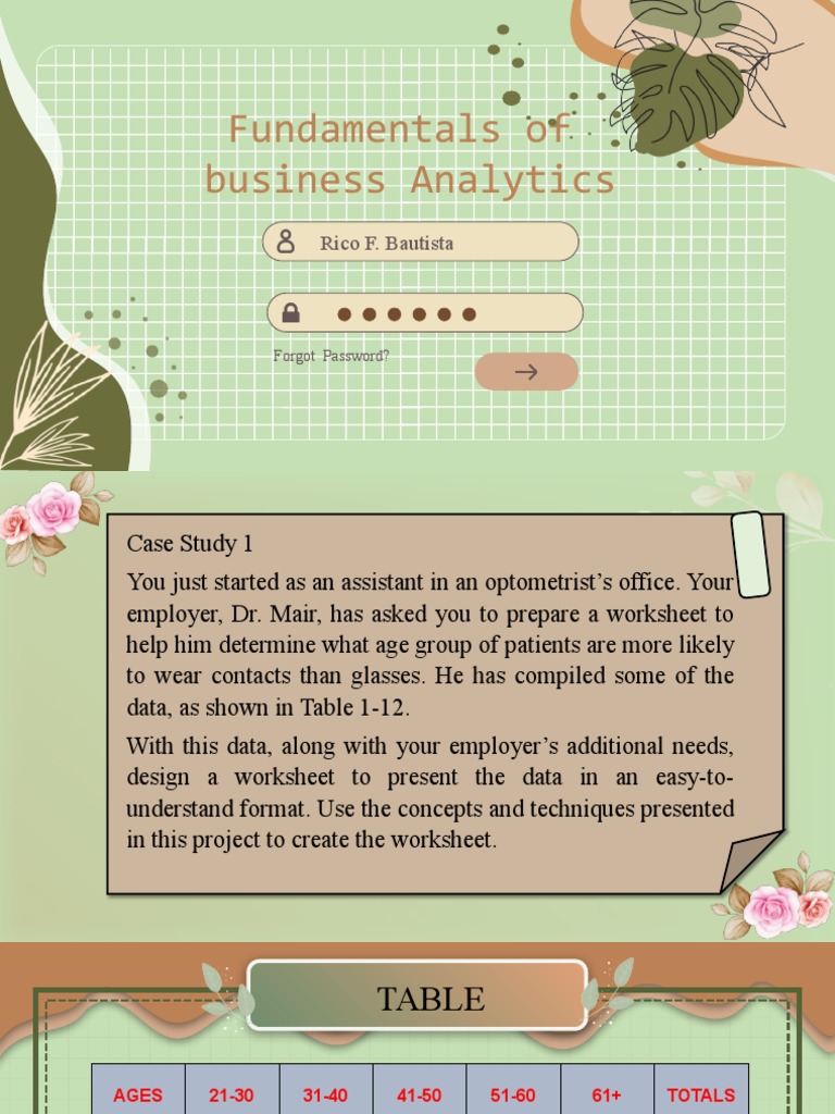 Fundamentals of Business Analytics | PDF