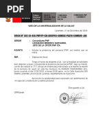 Oficio Solicita Grabaciones Filmicas | PDF