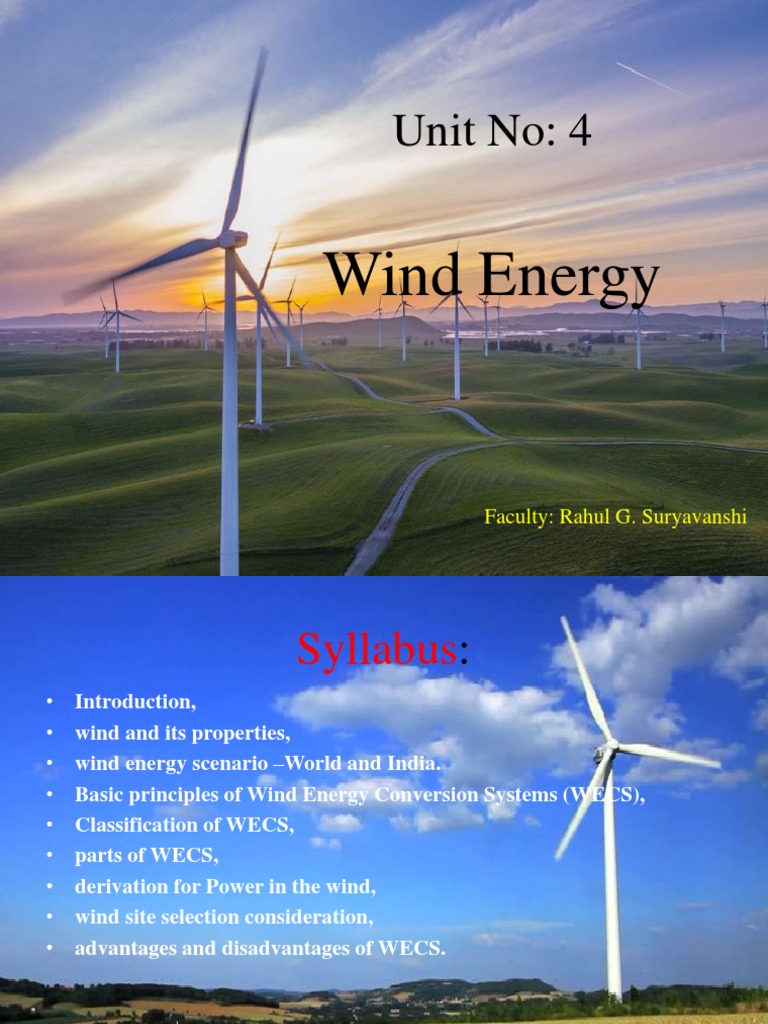 Understanding Wind Energy Systems: A Comprehensive Look at Wind Power ...