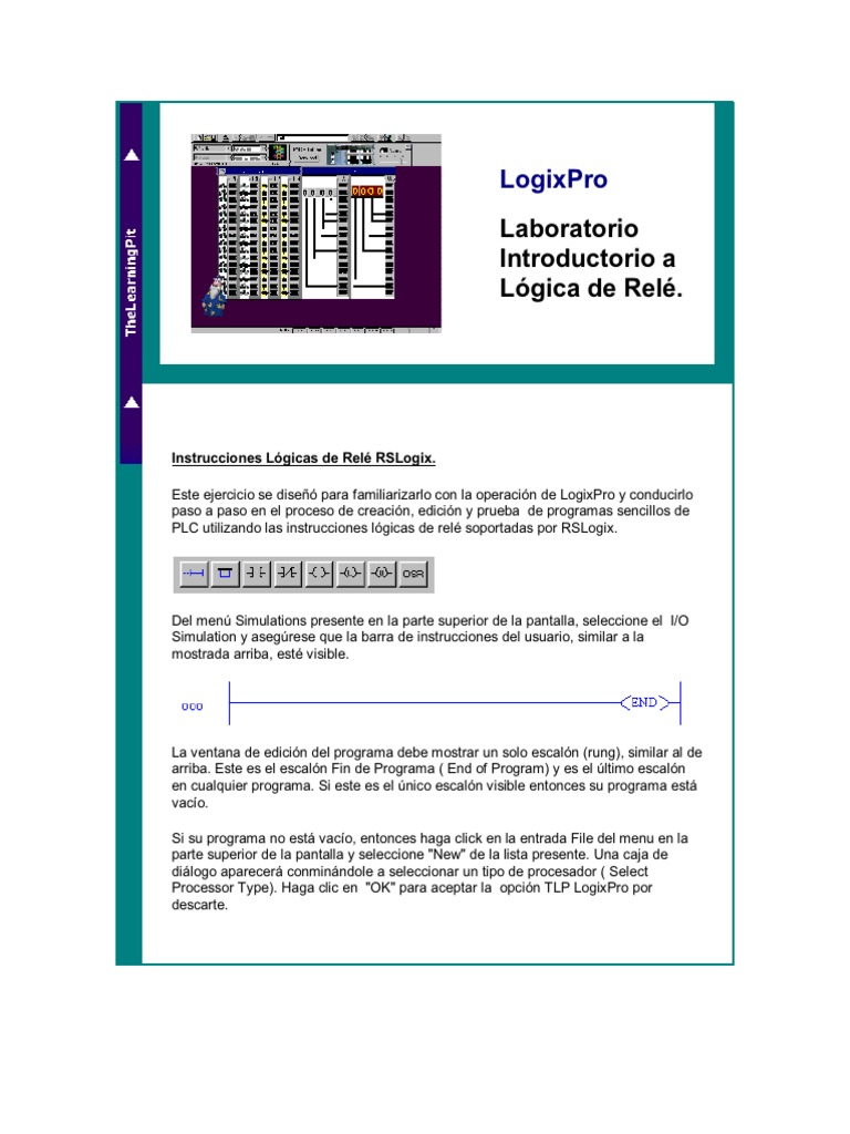 Manual Logixpro | PDF