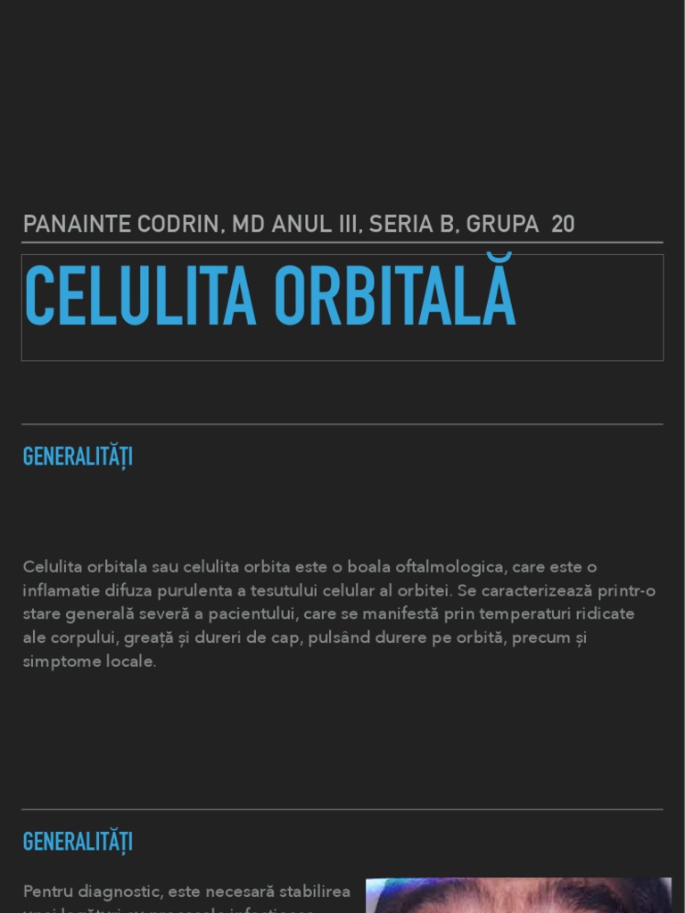 Celulita Orbitala | PDF