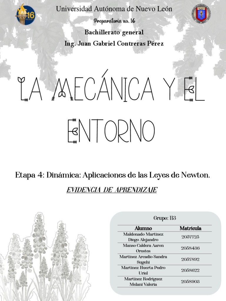 Equipo 6 - EV Etapa 4 - LME | PDF | Fricción | Mecánica