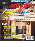 ShopNotes #52 (Vol. 09) - Knock-Down Workbench | PDF