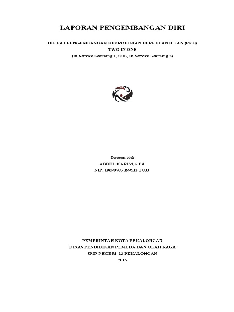 Laporan PD.P4TK | PDF