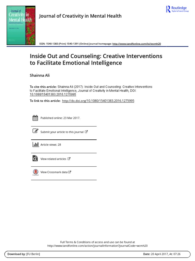 Inside Out | Download Free PDF | Psychotherapy | Emotions