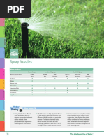 5000 Series MPR Nozzle Performance Chart | PDF | Precipitation ...