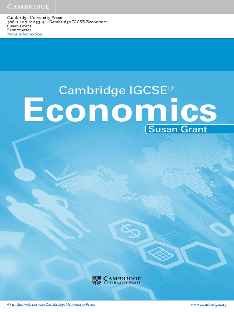Economics. Cambridge IGCSE. Susan Grant | PDF | Market (Economics ...