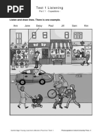 Cambridge A1 Movers Practice Tests | PDF | Learning