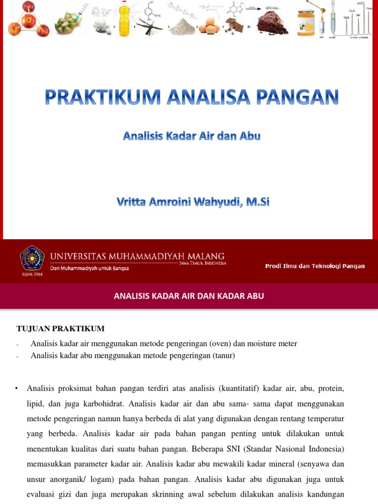 2) Analisis Kadar Air Dan Abu | PDF | Sains & Matematika 2) Analisis Kadar Air Dan Abu | PDF | Sains & Matematika