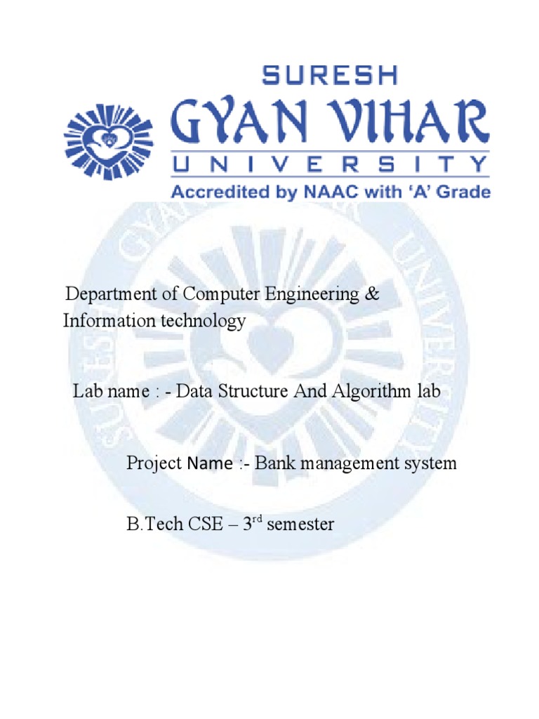 DSA Project Report | PDF | Computing | Computer File