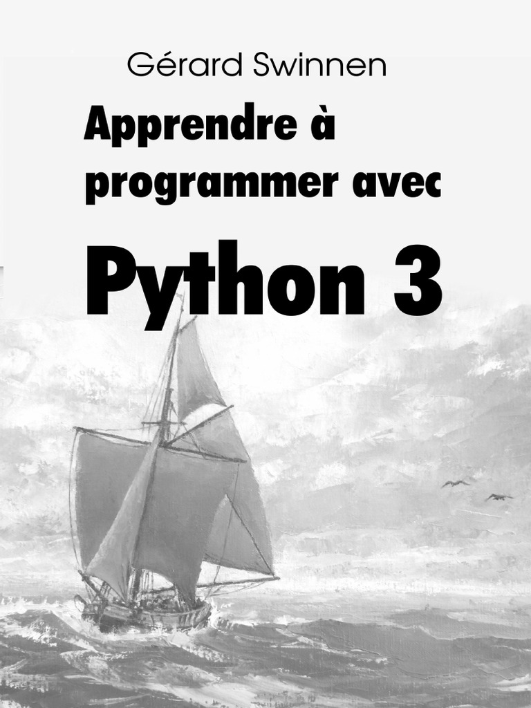Apprendre Python3 5 | Descargar gratis PDF | Python (Langage de programmation) | Java (Langage ...