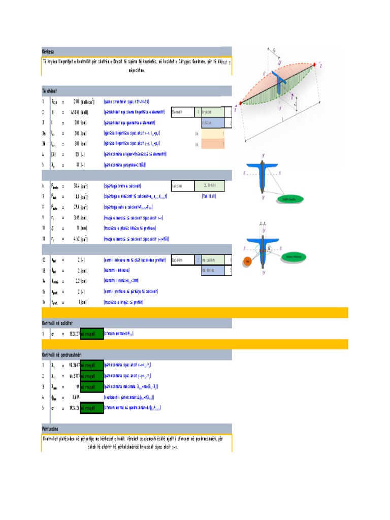 Elementët Në Shtypje Qendrore - 1 | PDF