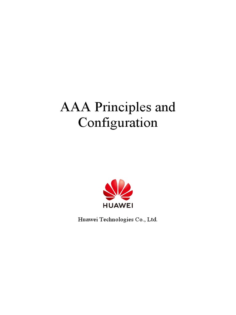 15 AAA Principles and Configuration | PDF | Radius | Computer Network