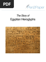 Evolution of Ancient Writing Systems | PDF | Writing | Egyptian Hieroglyphs